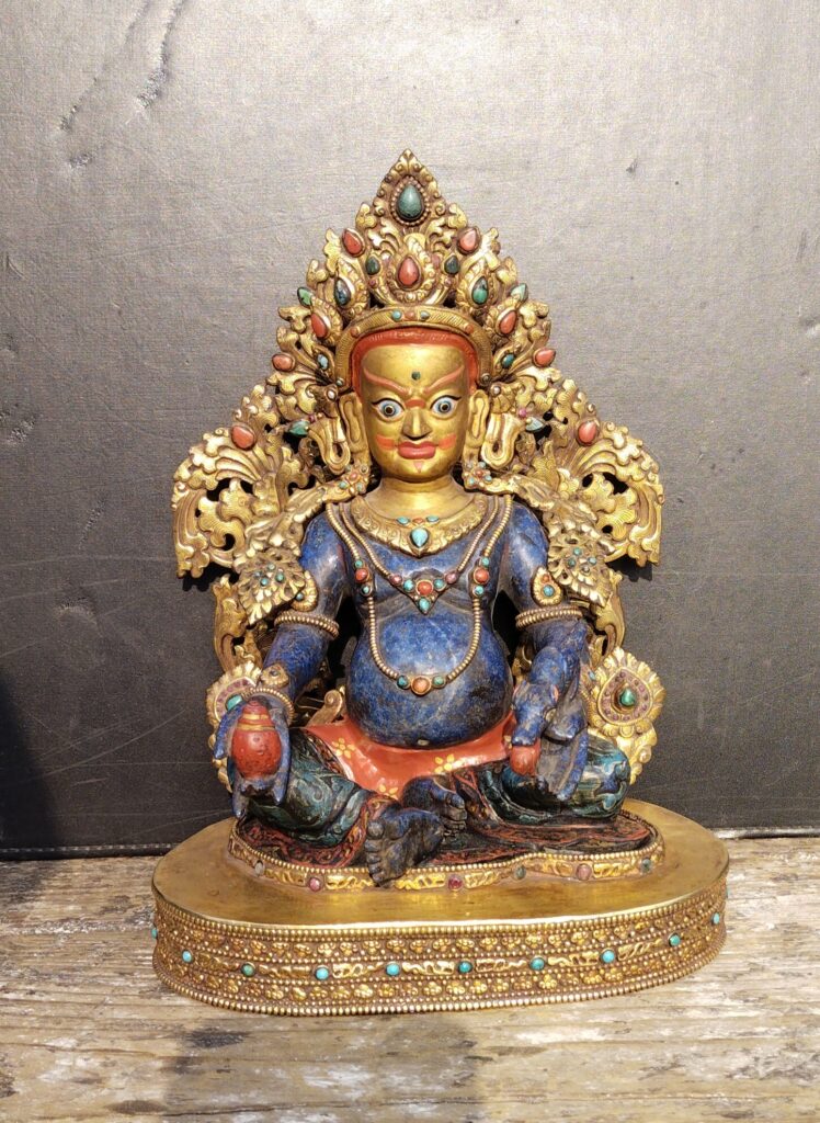 Lapis Kubyer or Zambala - MAHABUDDHA GYAN HANDICRAFT